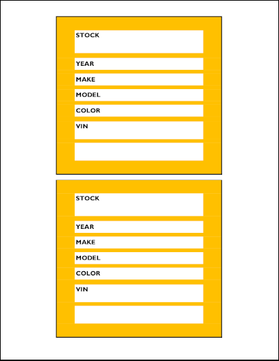 Free Stock Tickets Yellow
